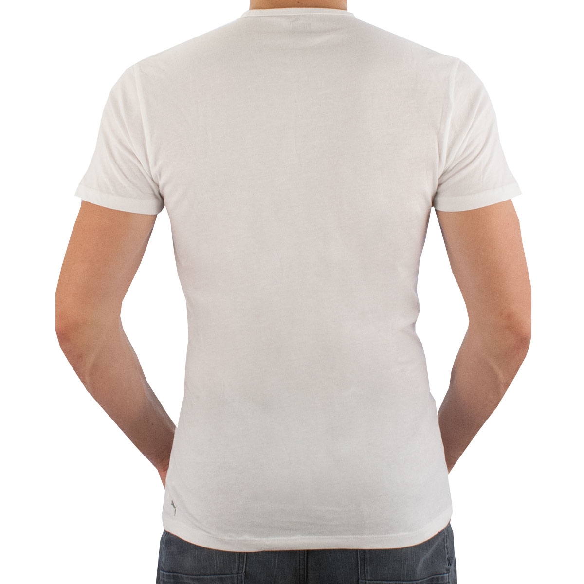 Puma - Basic 2P Crew Neck T-Shirt - White - Sportus - Where sport meets ...
