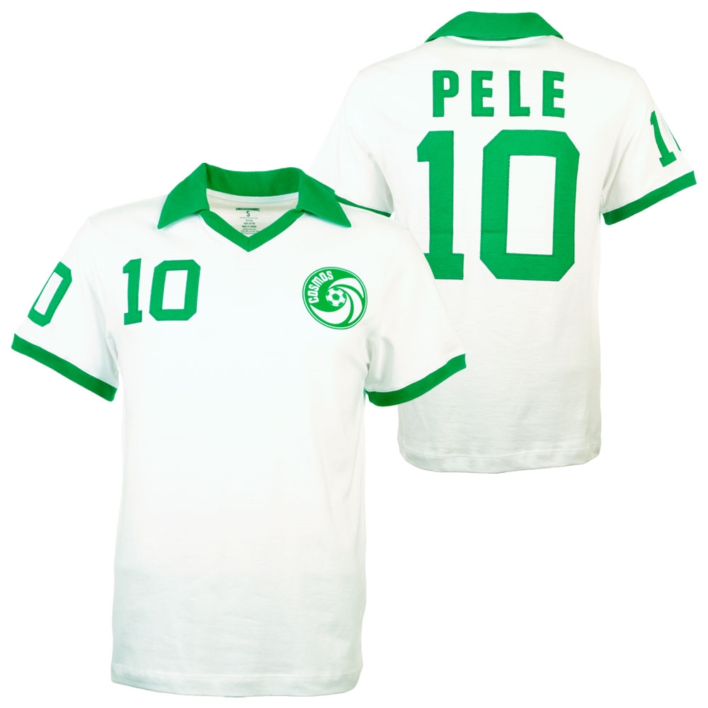 New York Cosmos Pele Retro Football Shirt - Sportus - Where sport meets ...