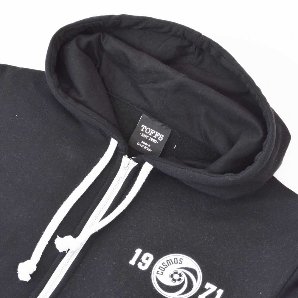TOFFS - New York Cosmos 1971 Zipped Hoodie - Black - Sportus - Where ...