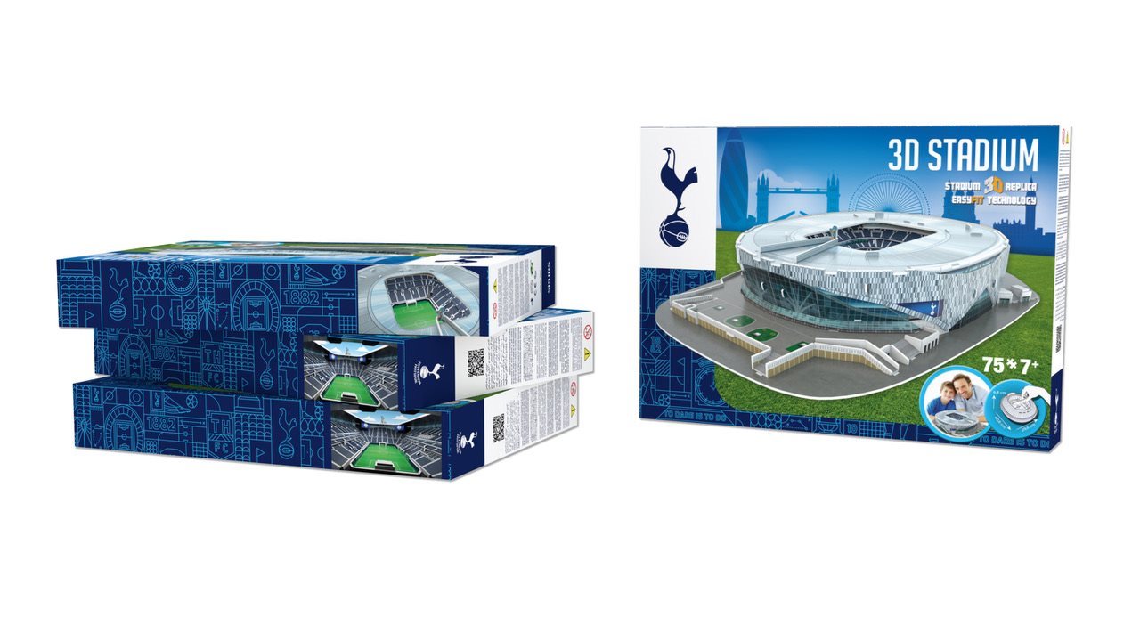 Tottenham Hotspur Stadium - 3D Puzzle - Sportus - Where sport meets fashion