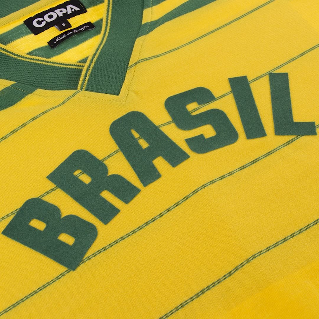 Brazil Retro Football Shirt 1984 - Sportus - Where sport meets fashion