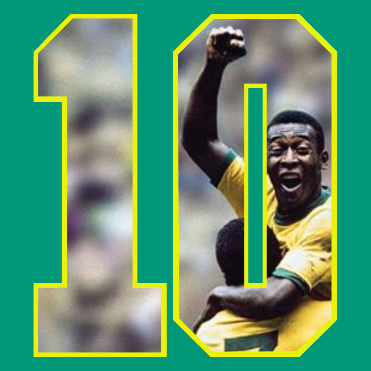 FC Eleven - Pelé O Rei Hoodie - Green - Sportus - Where sport meets fashion