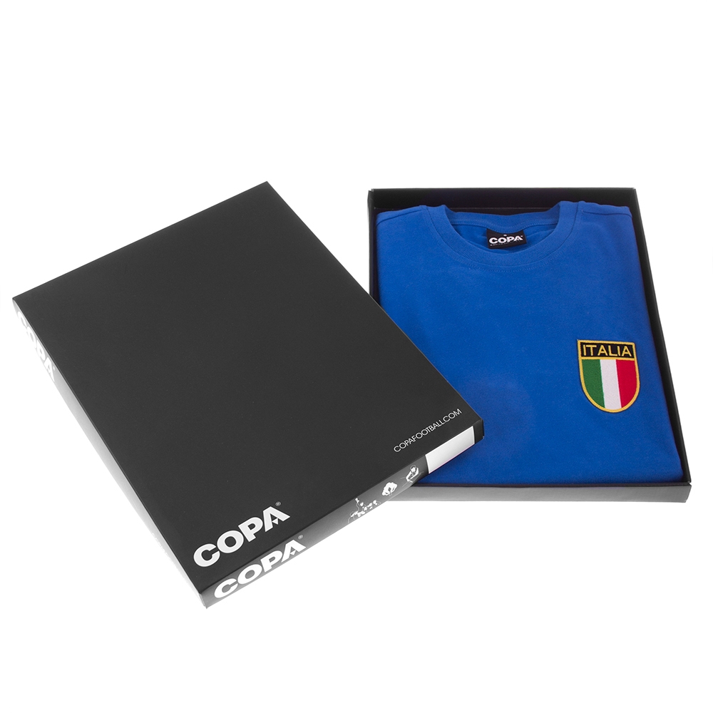 COPA Football - Italy Retro Shirt 1970's + Totti 10 (Photo Style ...