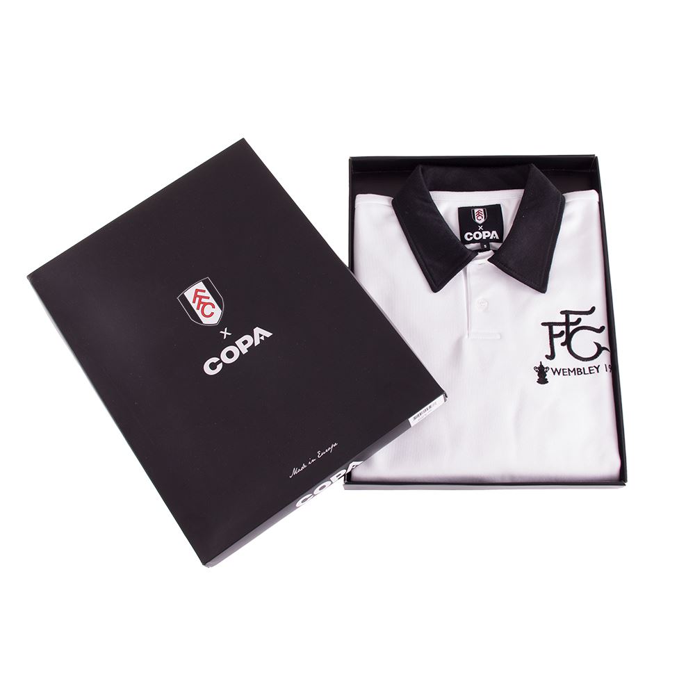 Fulham FC Retro Football Shirt FA Cup Final 1975 - Sportus - Where ...