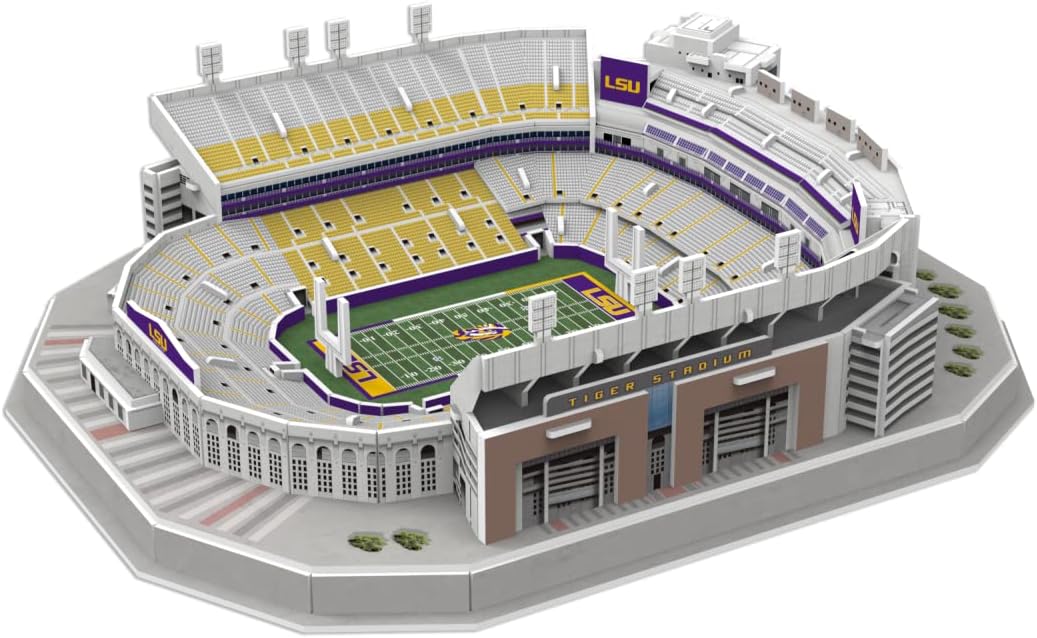 Louisiana State University Tiger Stadium - 3D Puzzle - Sportus - Where ...