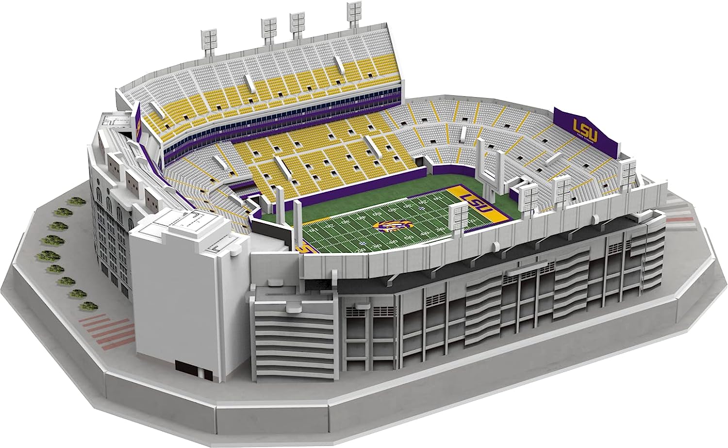 Louisiana State University Tiger Stadium - 3D Puzzle - Sportus - Where ...