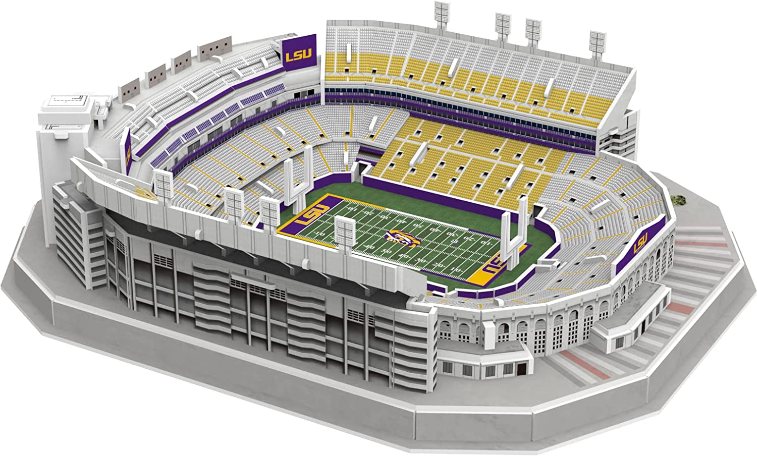 Louisiana State University Tiger Stadium - 3D Puzzle - Sportus - Where ...