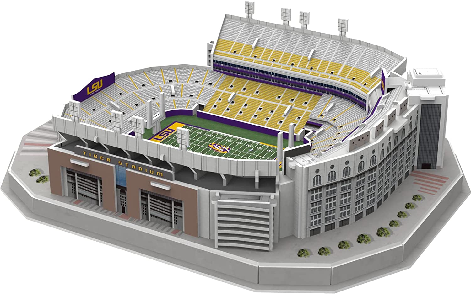 Louisiana State University Tiger Stadium - 3D Puzzle - Sportus - Where ...
