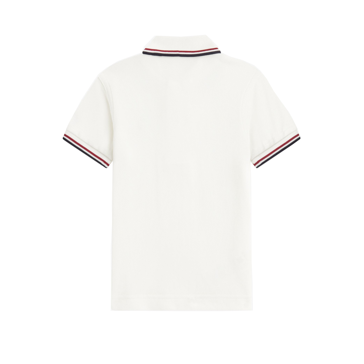 Fred Perry - My First Fred Perry Shirt - Snow White/ Red/ Navy - Baby ...