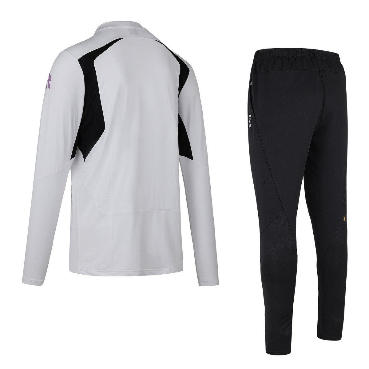 Robey - Playmaker Half-Zip Tracksuit - White/ Black - Sportus - Where ...