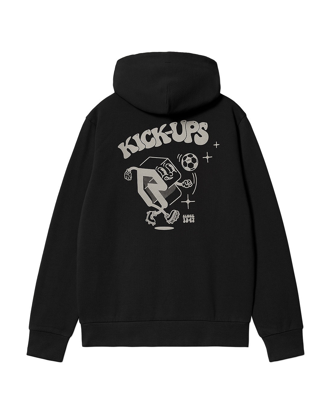 Robey - Kick Ups Hoodie - Black - Sportus - Where sport meets fashion