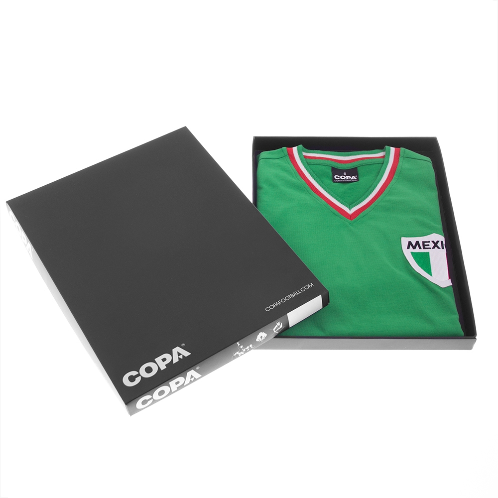 COPA Football - Mexico Retro Footbal Shirt 1980s + Sanchez 9 - Sportus ...