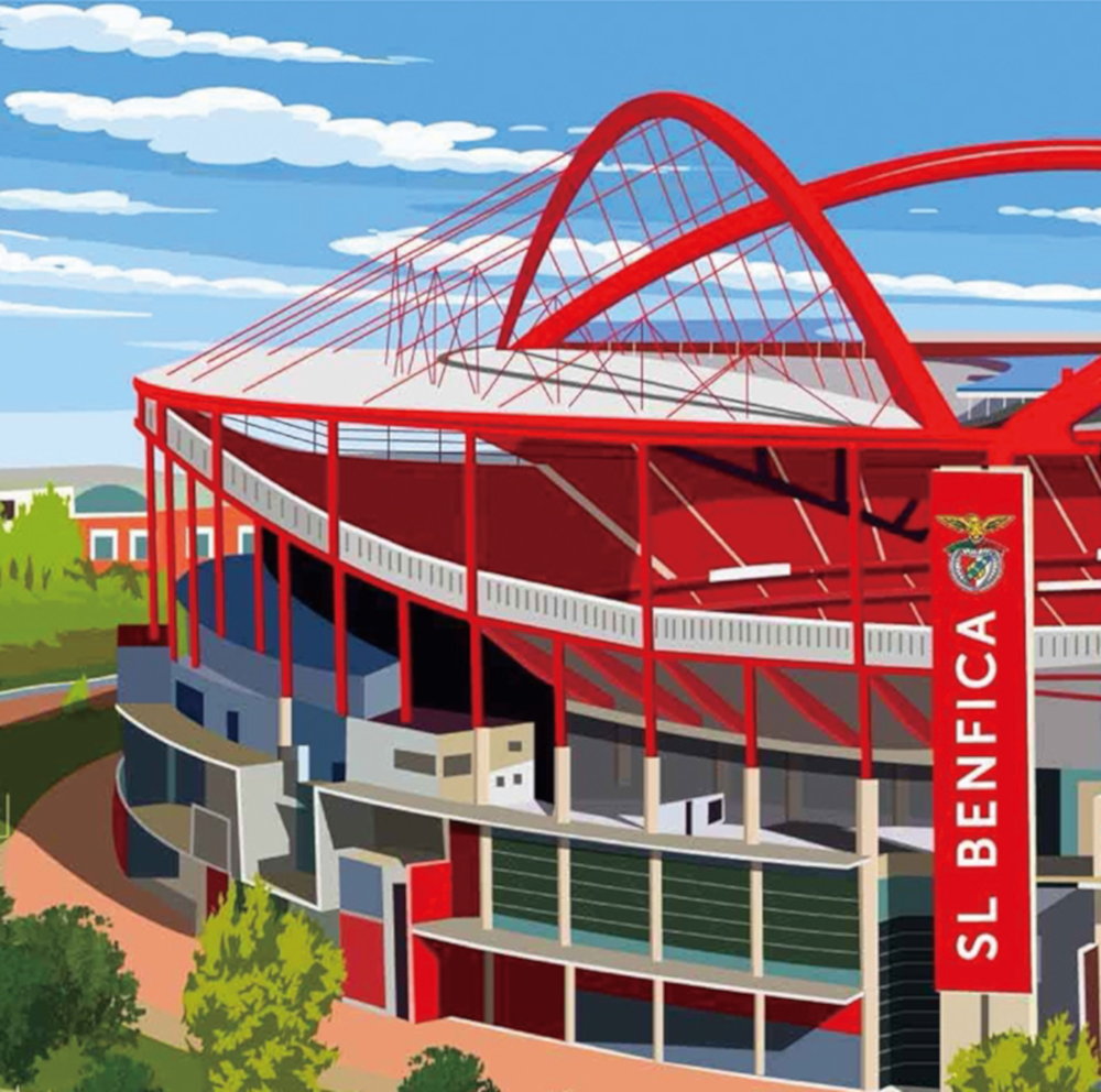 SL Benfica Estádio da Luz Puzzle (1000 Pieces) - Sportus - Where sport ...