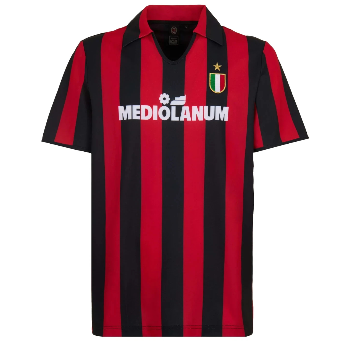 AC Milan Retro Football Shirt 1988 + 8 (Rijkaard) - Sportus - Where ...