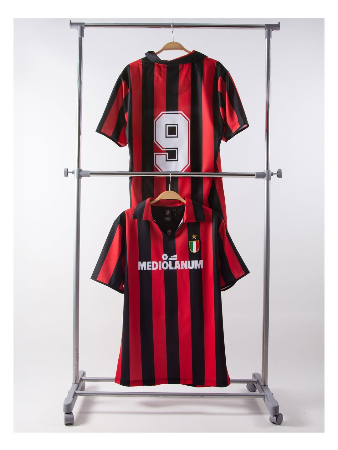 AC Milan Retro Football Shirt 1988 + 9 - Sportus - Where sport meets ...